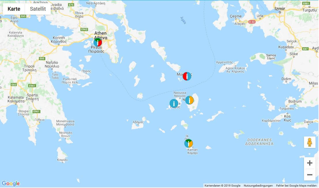 Griechenland Rundreise Kreta Peloponnes und griechische Inseln